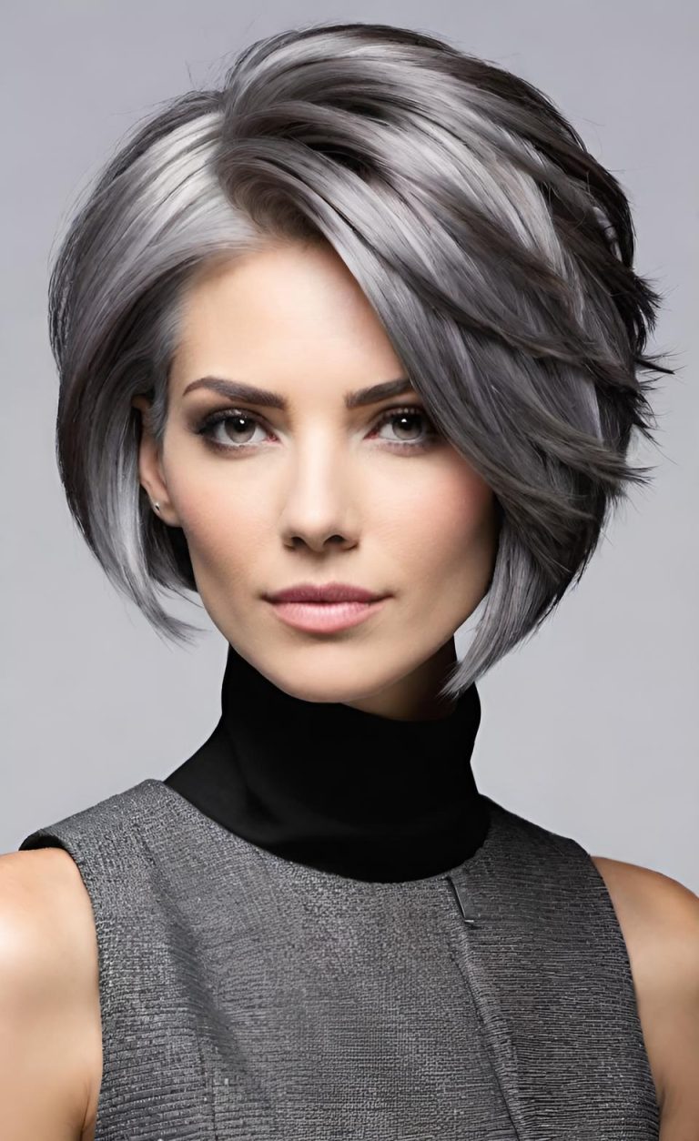 23 Grey Hairstyles For Women Medium Length Haircuts