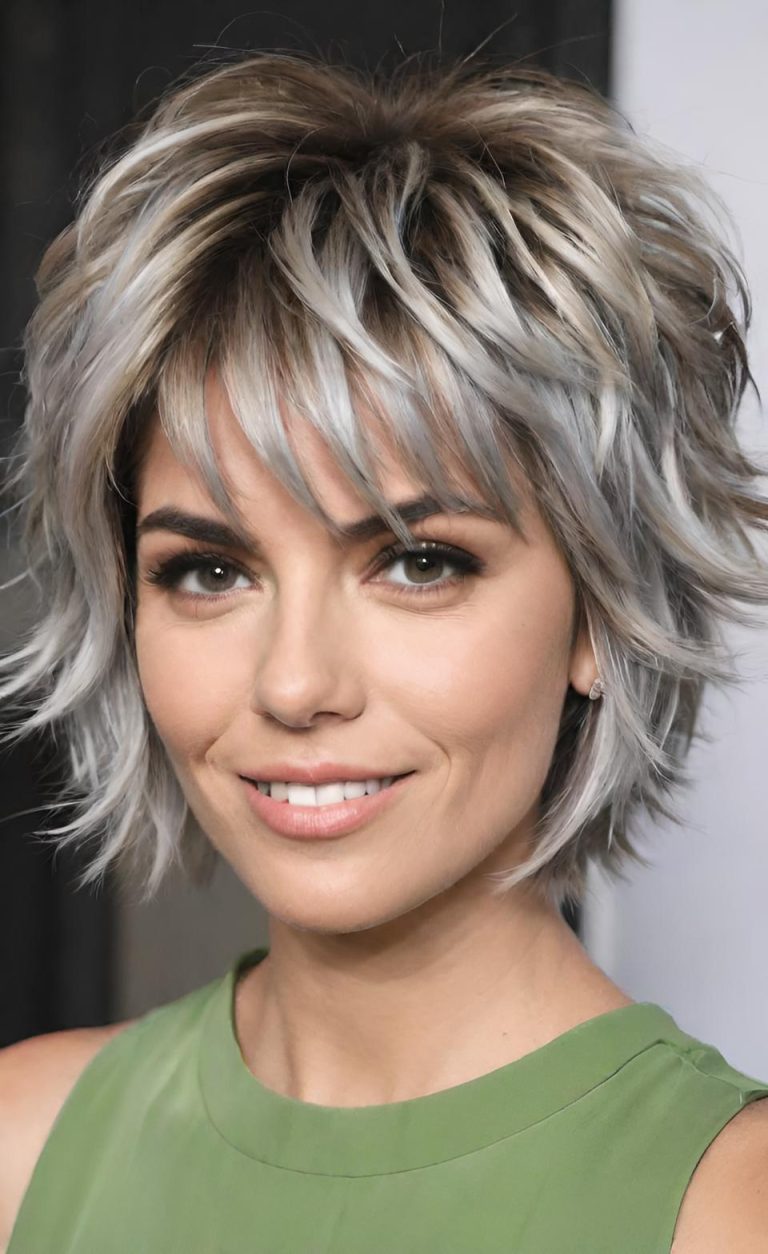 +31 Short Shag Cuts with Texture & Movement for Easy Styling 💇‍♀️