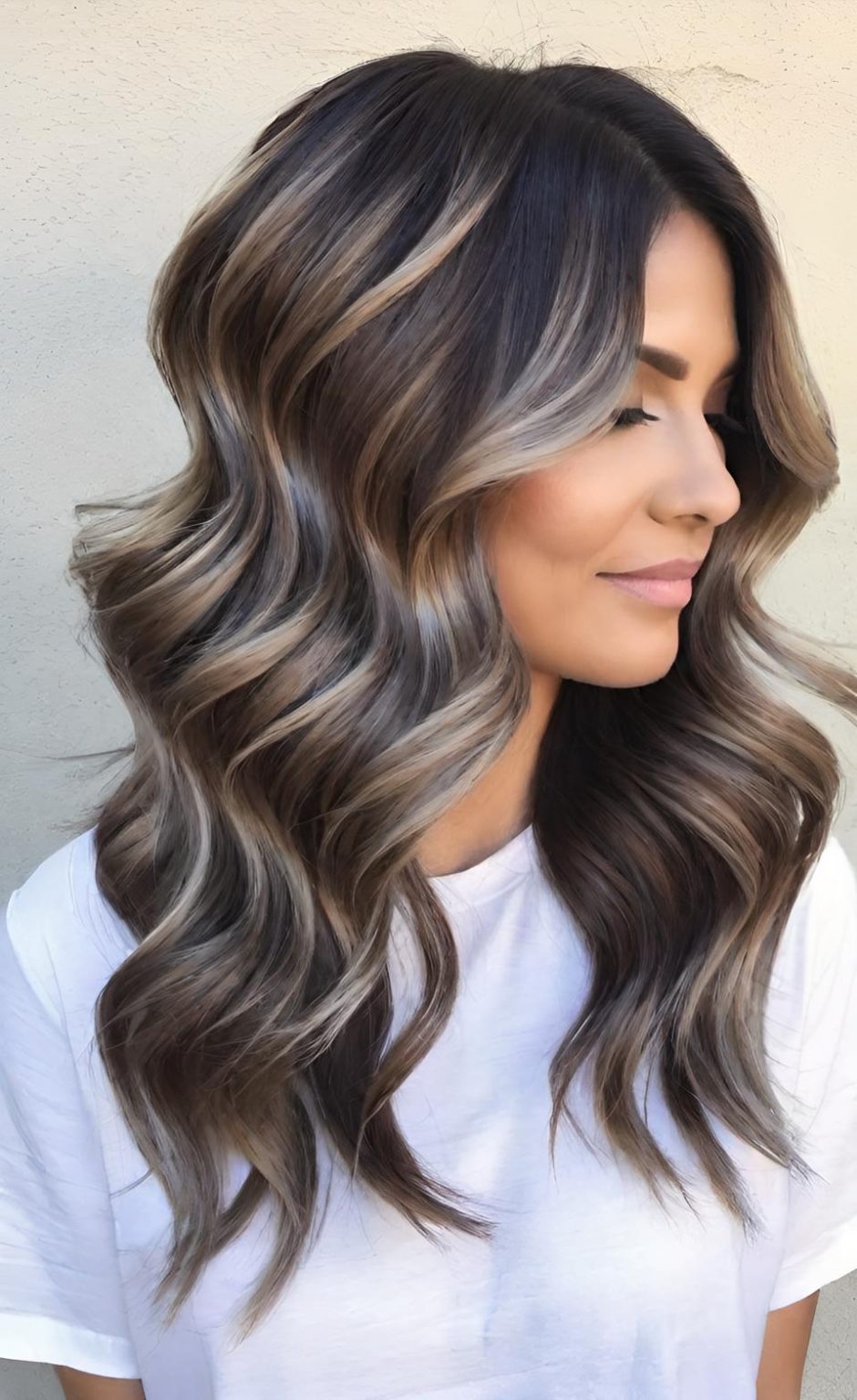 Soft Contrast ☕ 26 Ash Brown Balayage Looks Perfect for Every Season