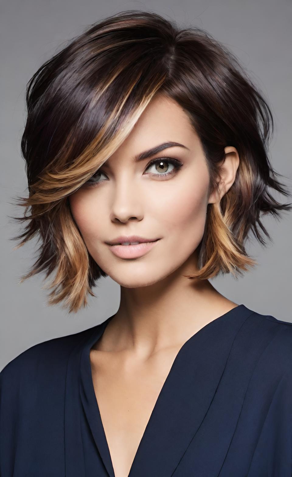 22 Gorgeous Short Hair Color Ideas with Bold Highlights and Subtle ...