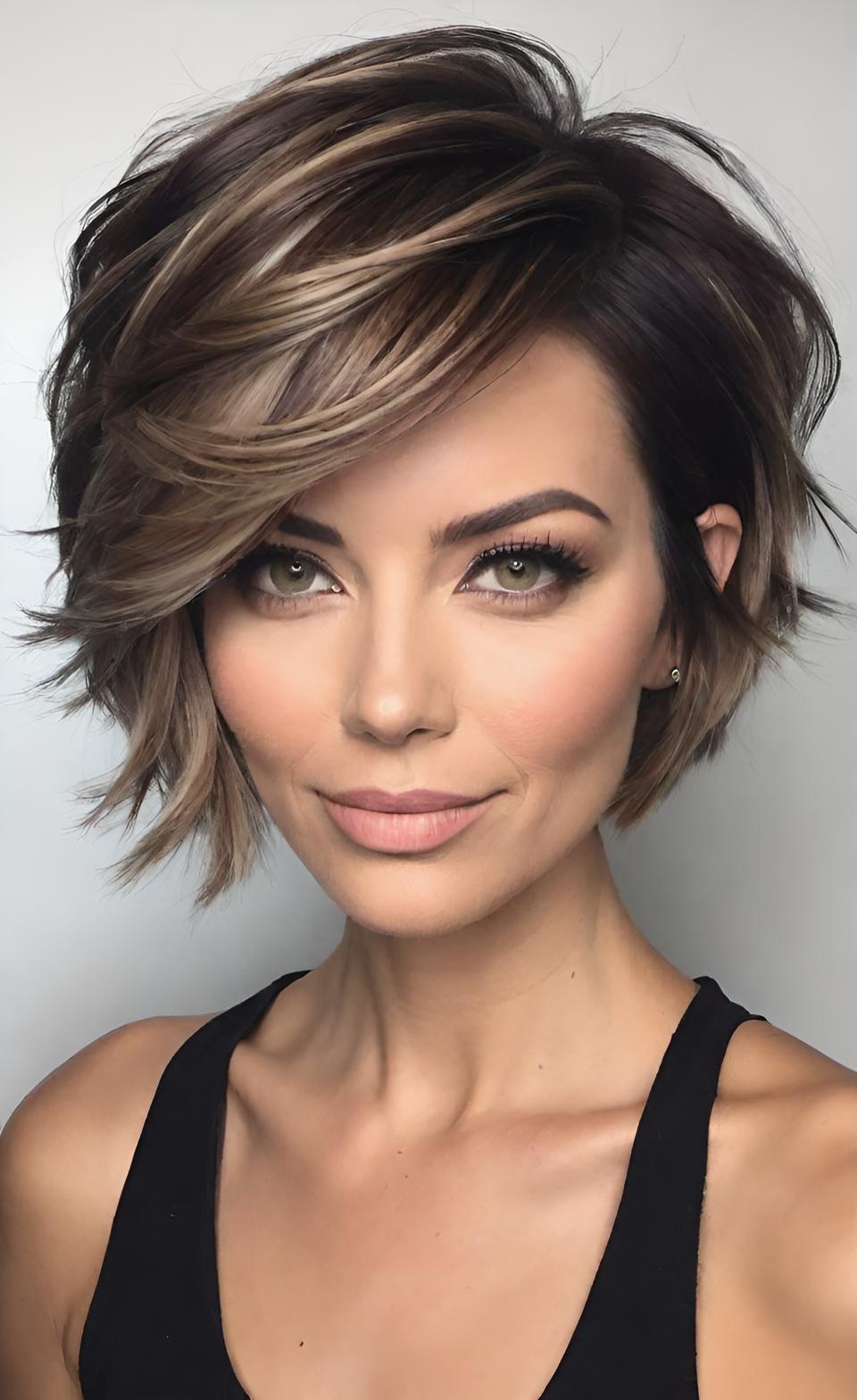 22 Gorgeous Short Hair Color Ideas with Bold Highlights and Subtle ...