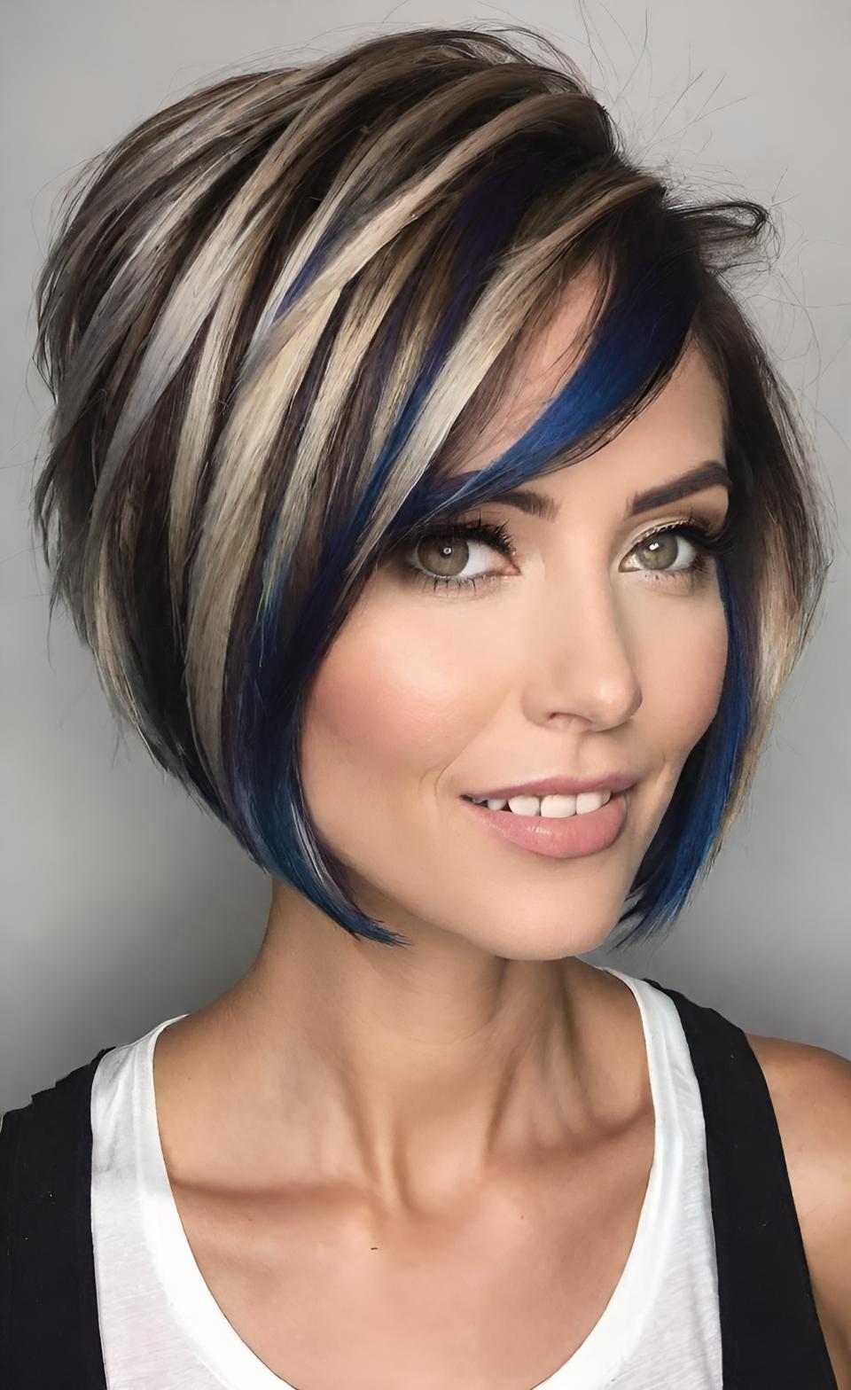 22 Gorgeous Short Hair Color Ideas with Bold Highlights and Subtle ...