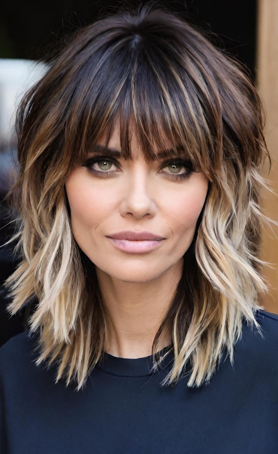 Choppy Shag Cuts ️ | Your Guide to Playful Layers & Wispy Bangs # ...