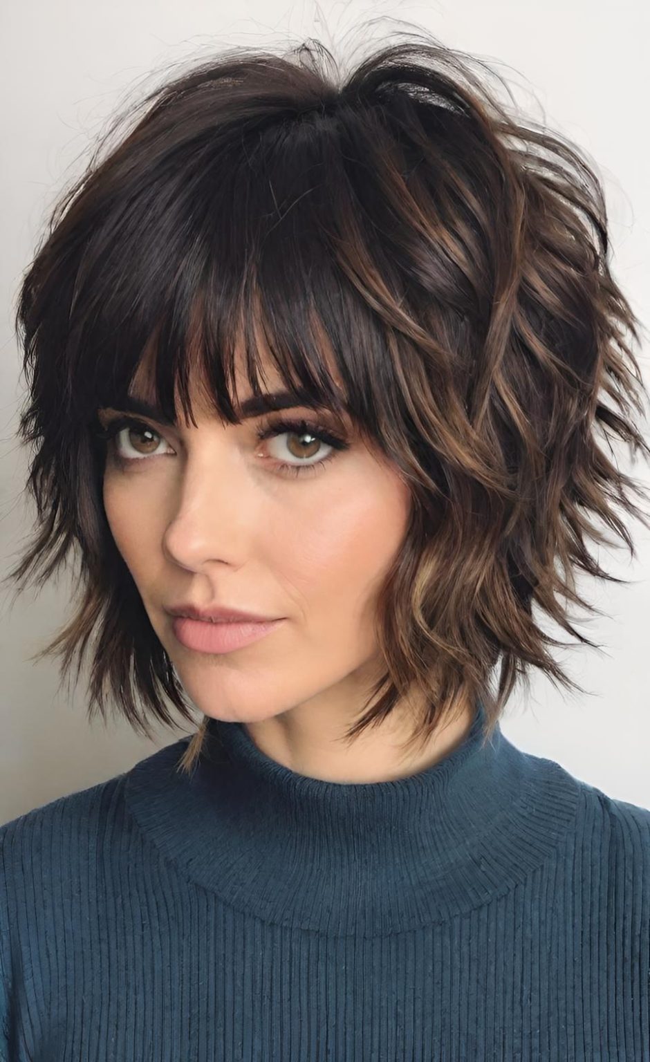 Choppy Shag Cuts ️ | Your Guide to Playful Layers & Wispy Bangs # ...
