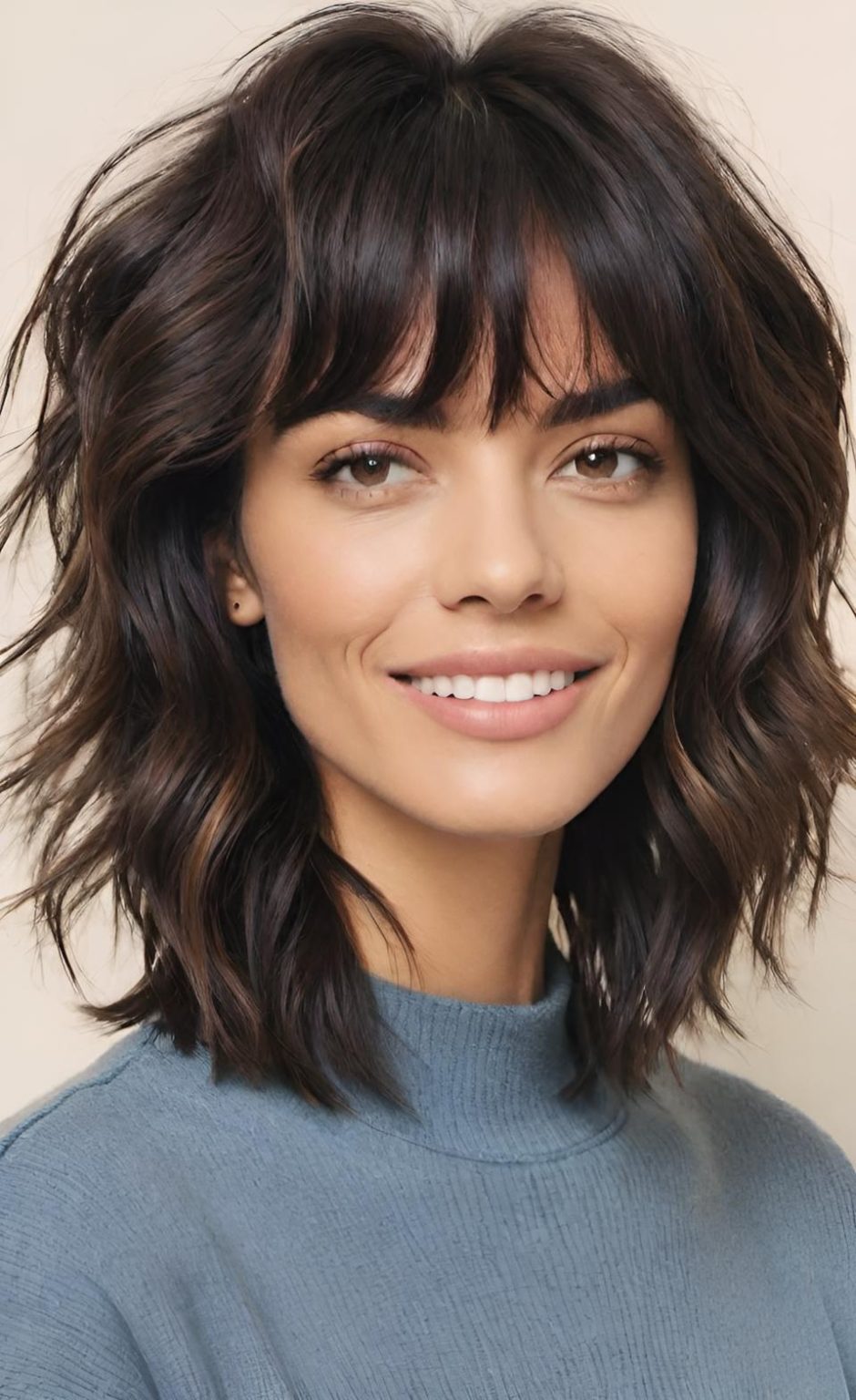 Lived-In Shag Beauty 💫 | Effortless Cuts with Natural Flow #EasyHair ...