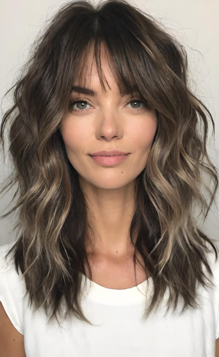 Lived-In Shag Beauty 💫 | Effortless Cuts with Natural Flow #EasyHair ...