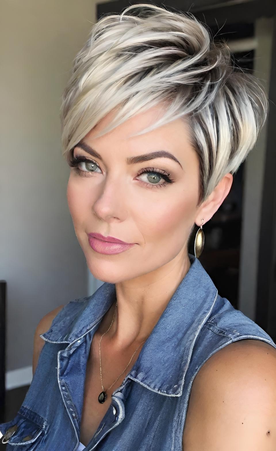 Soft Motion 🌬️ | +22 Layered Long Pixie Styles That Feel Alive – EĞİTİM ...