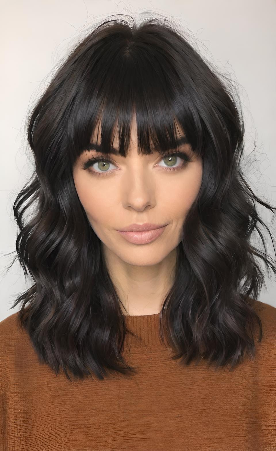 Textured Waves ️ | The Ultimate Guide to Shag Haircuts with Bounce ...