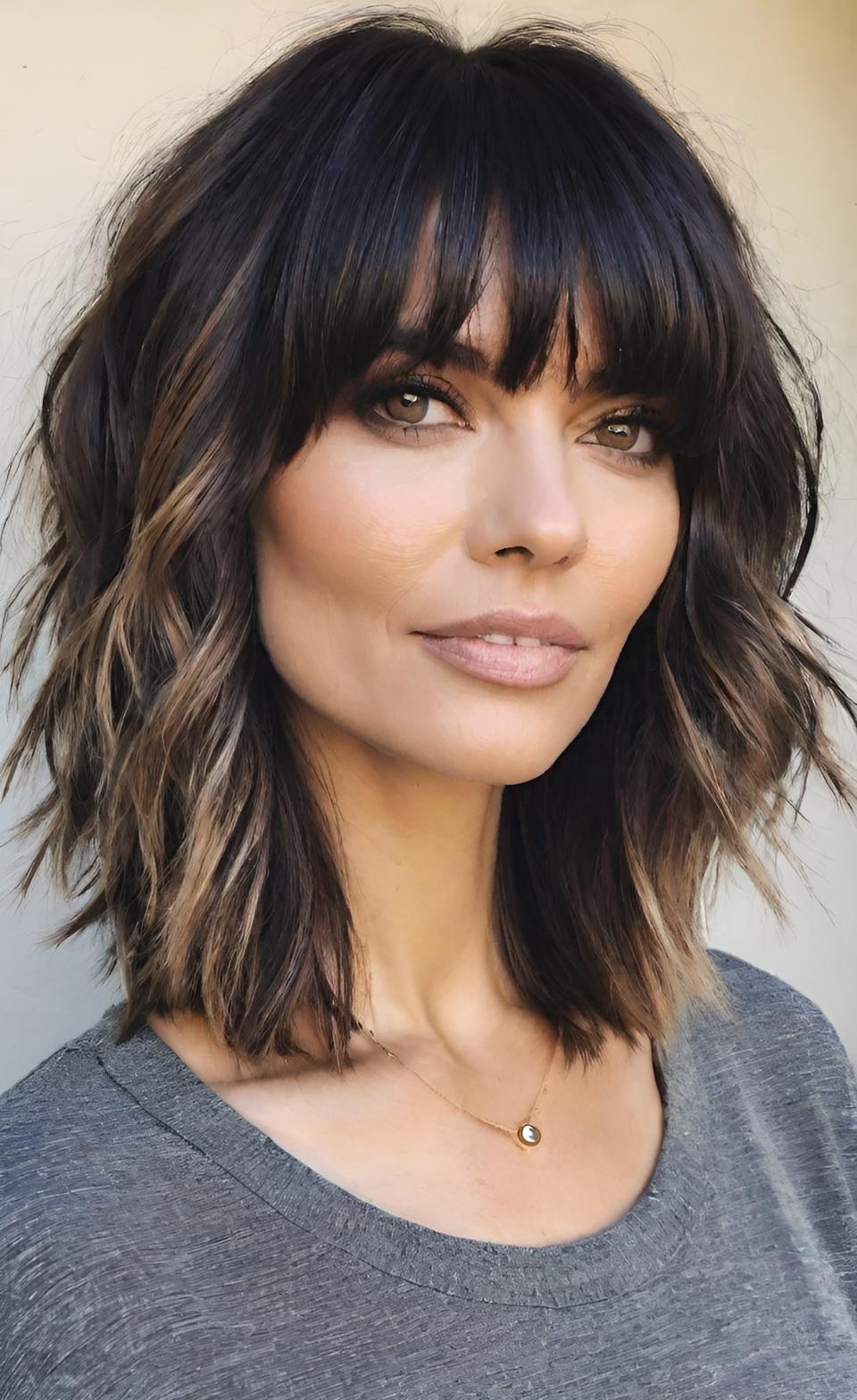 Textured Shag Haircuts ️ A Style Guide to Effortless Layers & Soft ...